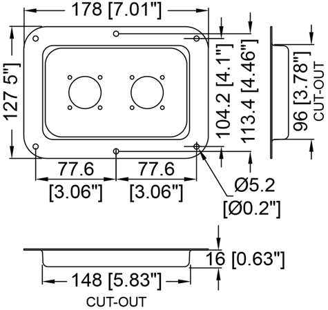 Speaker Dishes or Speaker Backplates - Large steel speaker cabinet ...