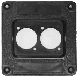 Speaker Dishes or Speaker Backplates - Small plastic speaker cabinet ...